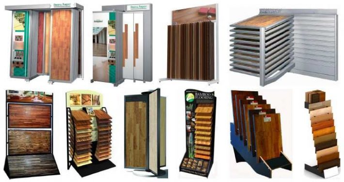 WD613 HARDWOOD LAMINATE TILE SAMPLE DISPLAY,Floor Tile Display Rack ...