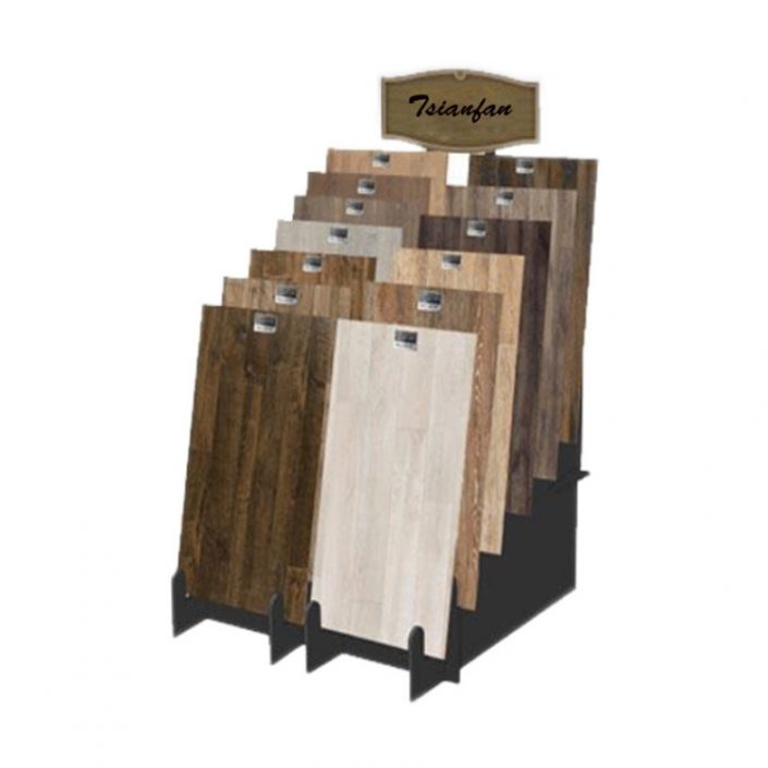 WWD010 MDF Flooring Display Stand with 14 slots | Wood Flooring Tile ...