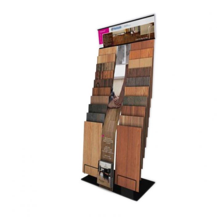 WD665 Bamboo Flooring Display Stands | Wood Flooring Tile Display Stand ...
