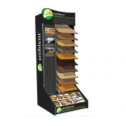 WWD038 Waterfall Flooring Display Shelf | Wood Flooring Tile Display ...