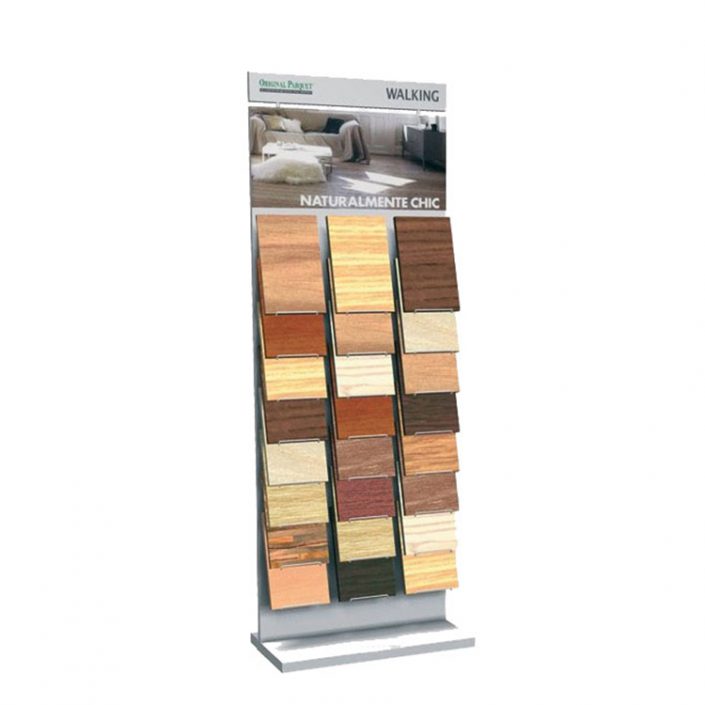 WWD039 Waterfall Flooring Samples Display Racks | Wood Flooring Tile ...