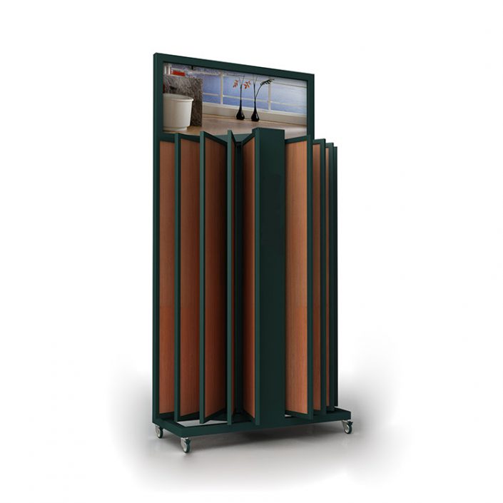 WDF607 Plank Display Wooden Racks for trade show | Wood Flooring Tile ...