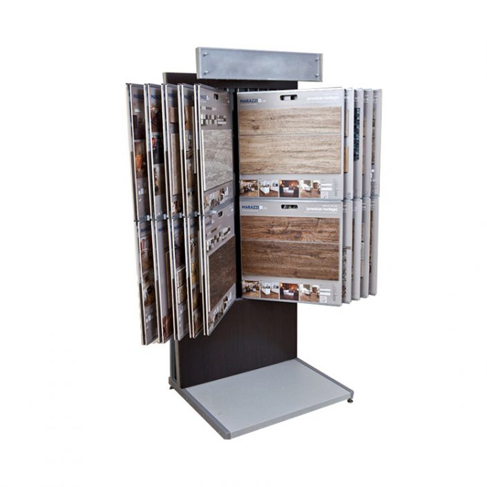 WDF621 Customized Wooden Board sample Display Stand | Wood Flooring ...