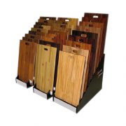 WWD053 Wood Display material slot stand for Parquet Flooring | Wood ...