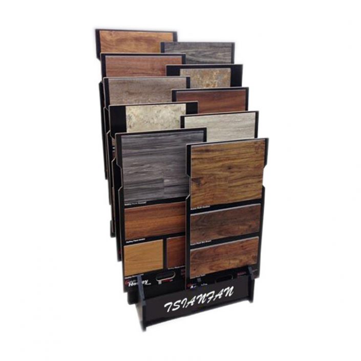 Wood floor tile display stand & Laminate Display rack | Wood Flooring ...