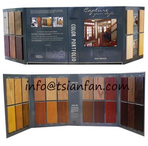 WB012 Paper Sample Book for the Wood flooring tiles | Wood Flooring ...