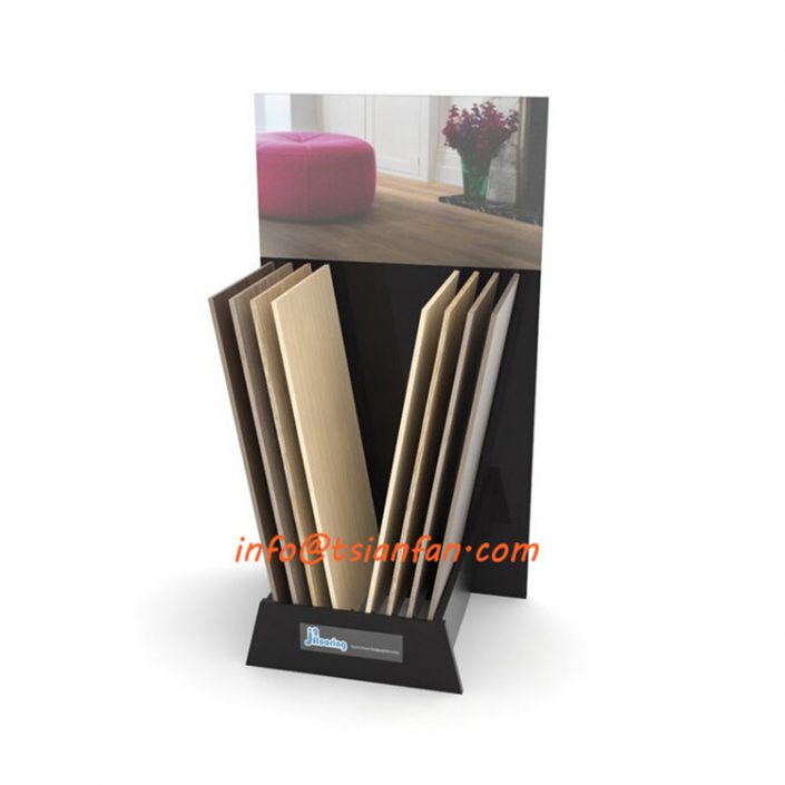 WD753 Hardwood plank display rack by wood Ideas | Wood Flooring Tile ...