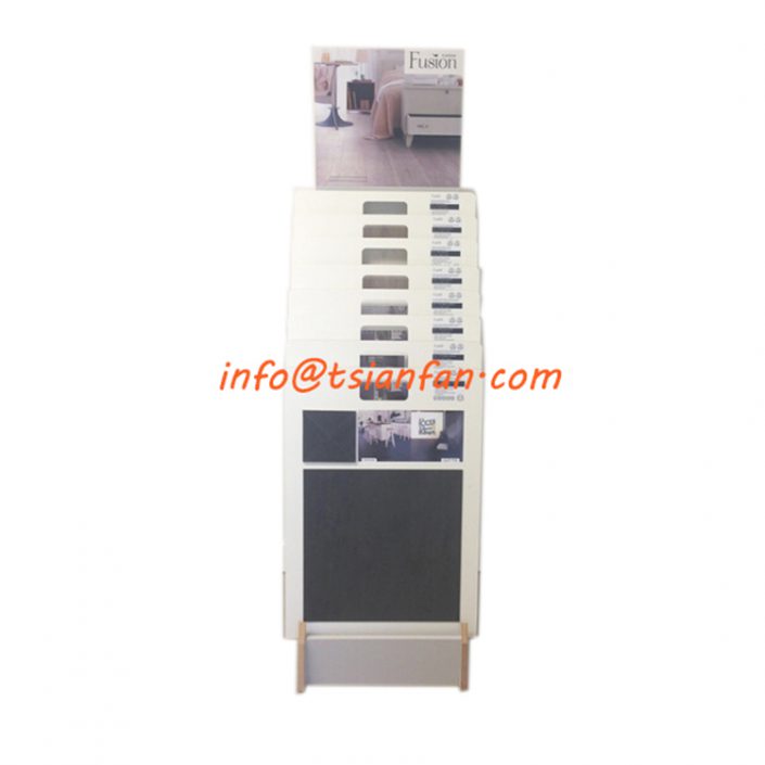 WD755 Hardwood Panel Metal display stand | Wood Flooring Tile Display ...
