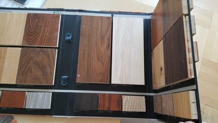 WB027 Handle Hard wood Cardboard sample catalog book | Wood Flooring ...