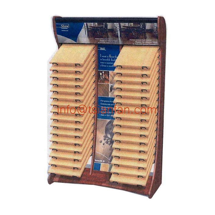 Wood floor tile display stand & Laminate Display rack | Wood Flooring ...