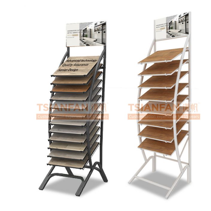 Metal Flooring Display Rack | Wood Flooring Tile Display Stand ...