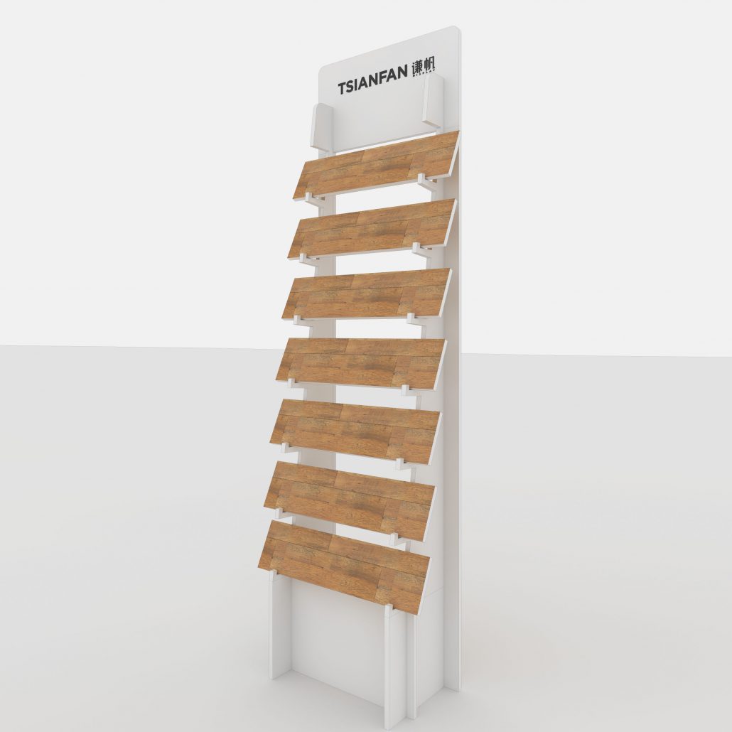 Wood floor tile display stand & Laminate Display rack | Wood Flooring ...