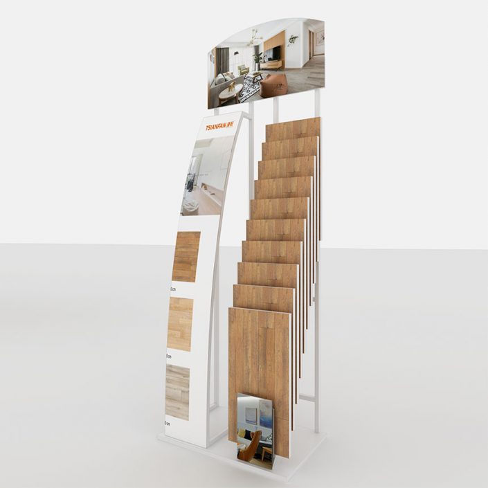 Wood floor tile display stand & Laminate Display rack | Wood Flooring ...