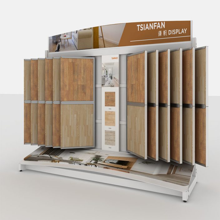 Wood floor tile display stand & Laminate Display rack | Wood Flooring ...