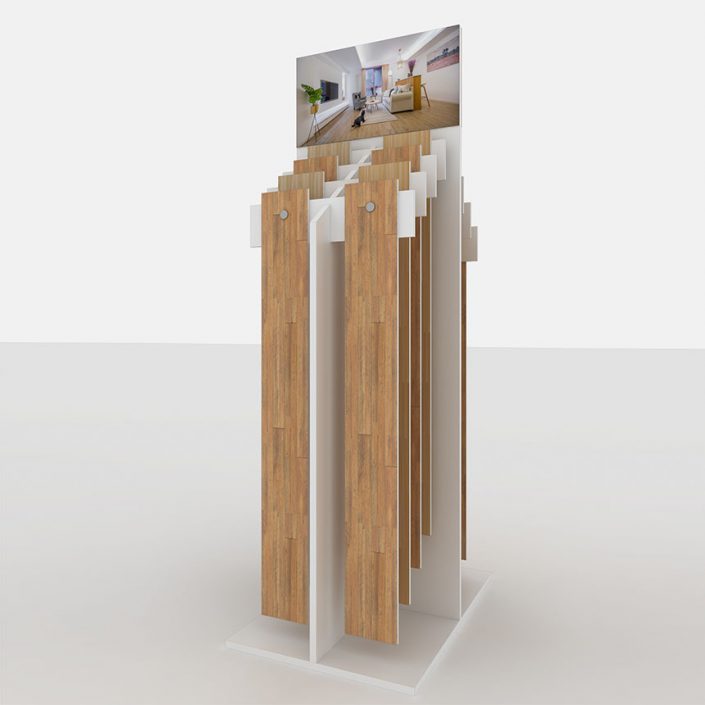 Wood floor tile display stand & Laminate Display rack | Wood Flooring ...
