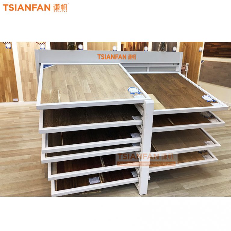 Wood floor tile display stand & Laminate Display rack | Wood Flooring ...