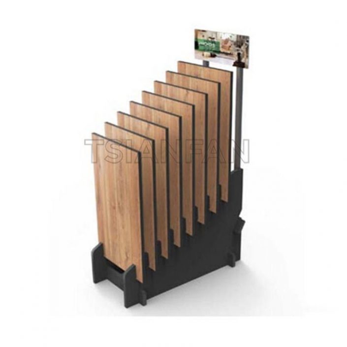 Wood floor tile display stand & Laminate Display rack | Wood Flooring ...
