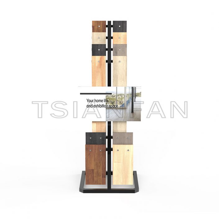 Wood floor tile display stand & Laminate Display rack | Wood Flooring ...