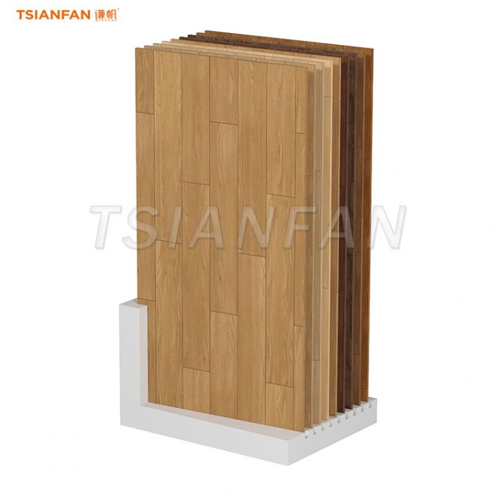 Wood floor tile display stand & Laminate Display rack | Wood Flooring ...